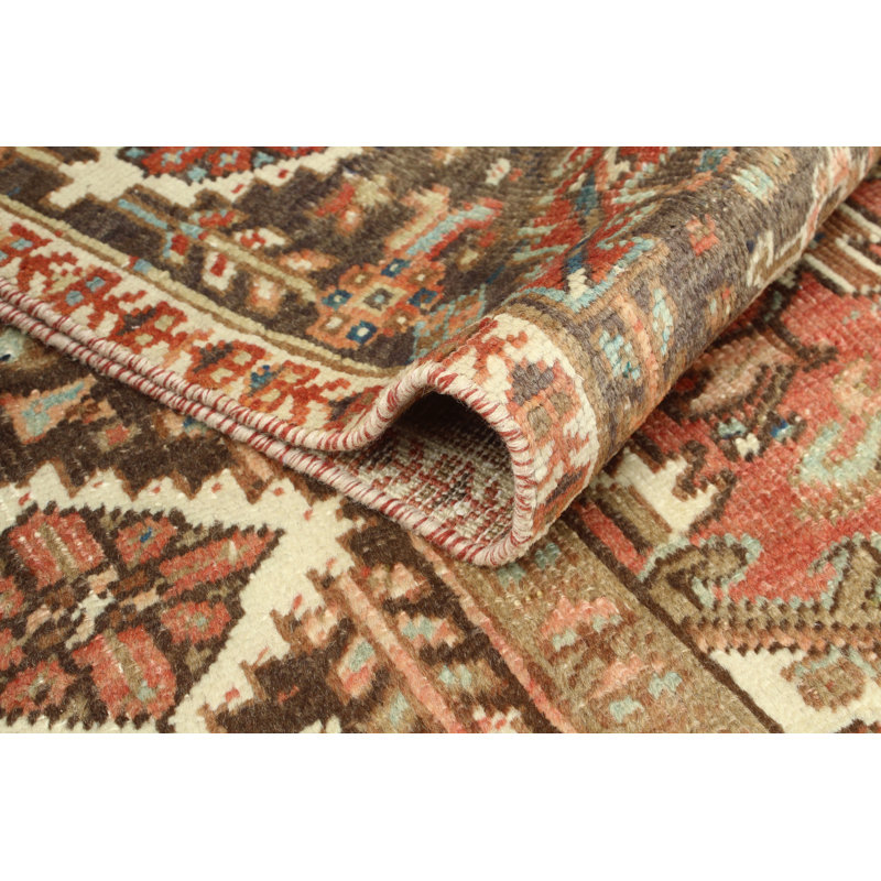 Isabelline Khurram Heriz Yousaf Rust Rug | Wayfair
